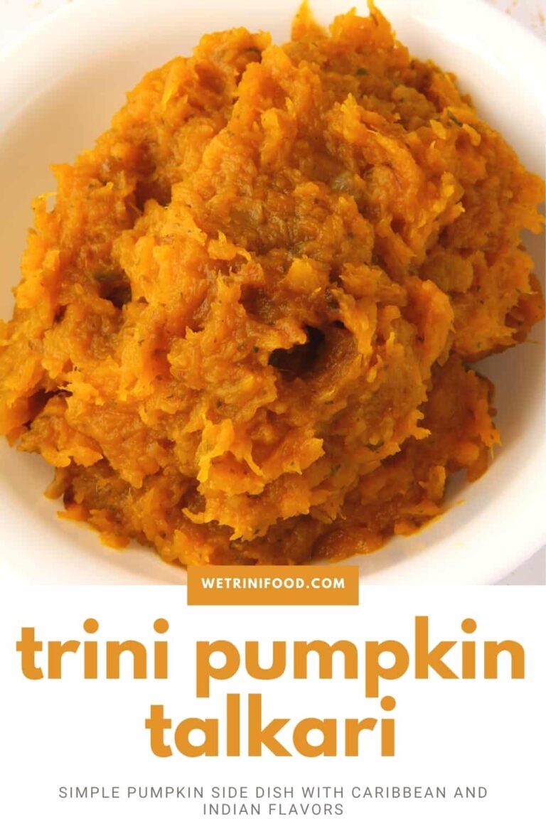 How to Make Pumpkin Talkari - We Trini Food