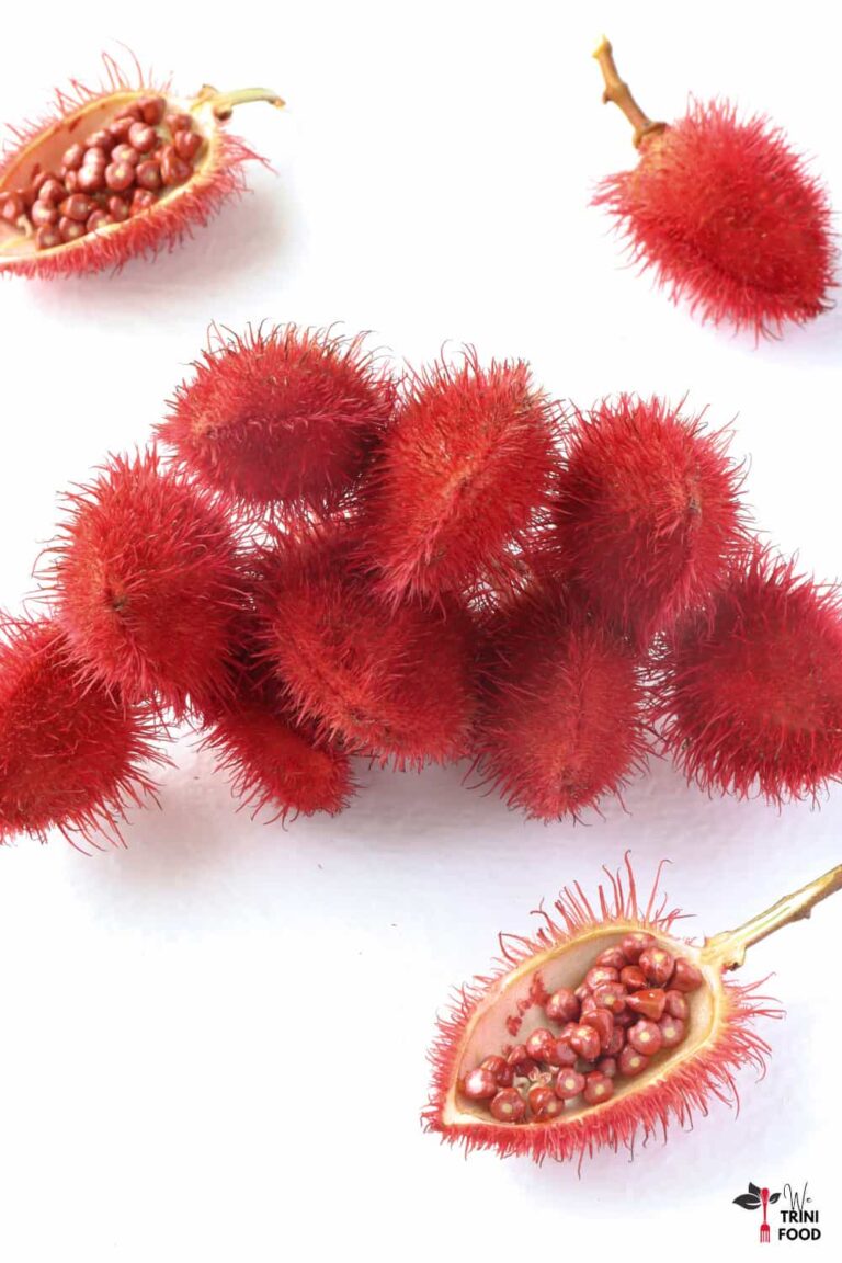 Easy Roucou Seasoning Recipe (Achiote or Annatto Extract) - We Trini Food