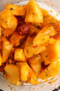 Simple Pineapple Chow Recipe - We Trini Food