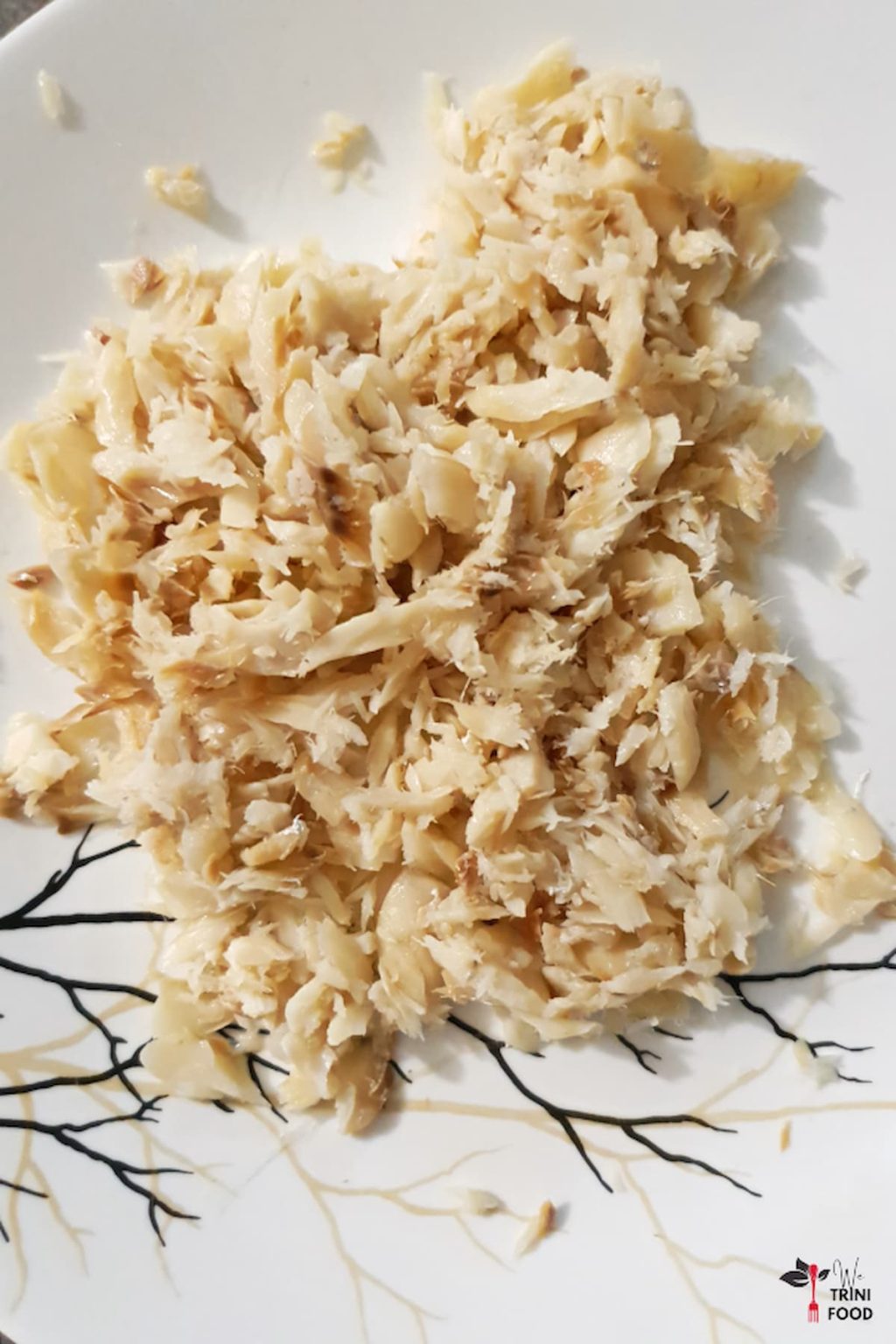 Simple Saltfish Buljol Recipe - We Trini Food