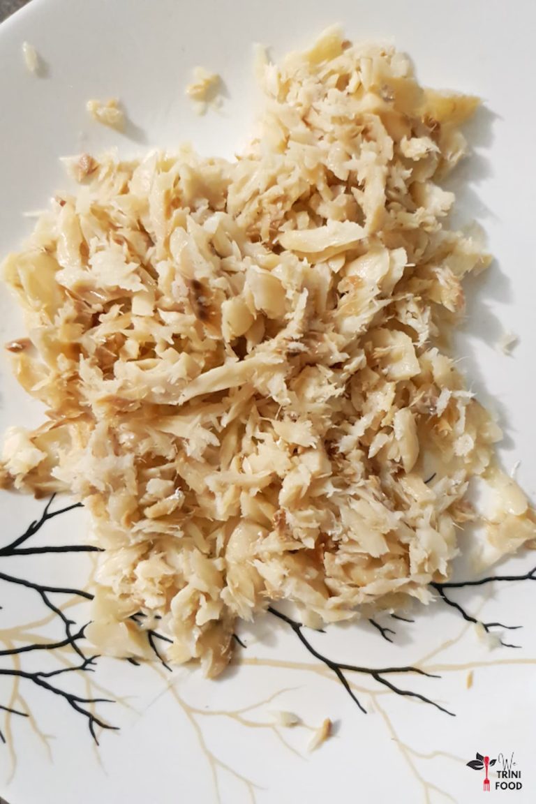 Simple Saltfish Buljol Recipe - We Trini Food